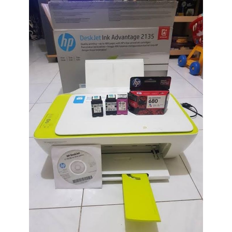 Jual Printer HP Deskjet 2135 (Bekas) | Shopee Indonesia