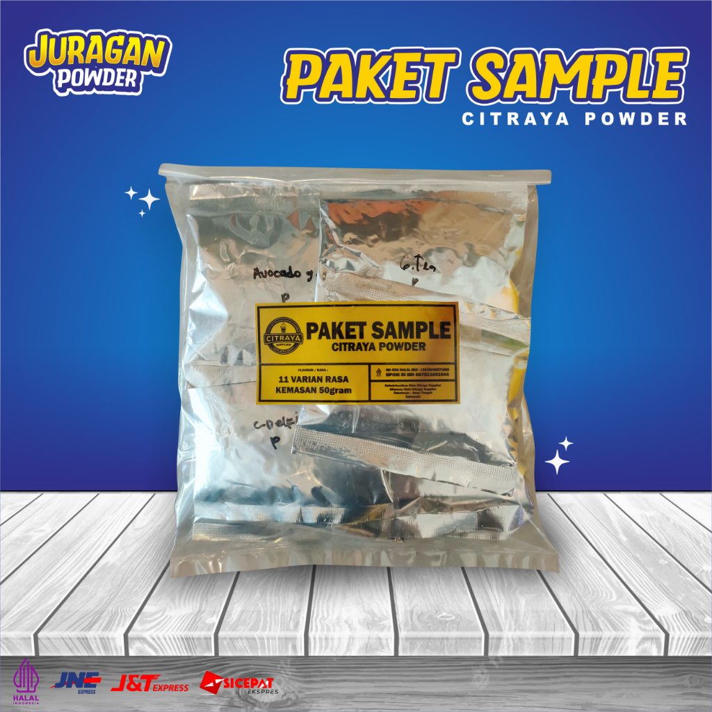 Jual PAKET SAMPLE CITRAYA POWDER / PAKET SAMPLE MINUMAN / PAKET SAMPLE ...