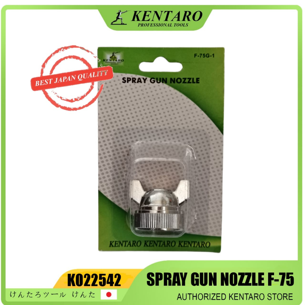 Jual NOZZLE NOZEL NOZLE F 75 CAP KEPALA SPRAY GUN SEMPROT CAT F75 F75G ...