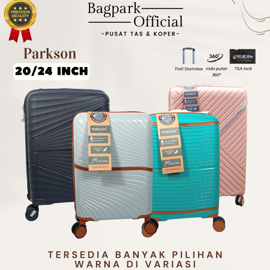 Jual BAGPARK ( FREE SARUNG KOPER ) Koper Fiber PP Dream Trip / Koper ...