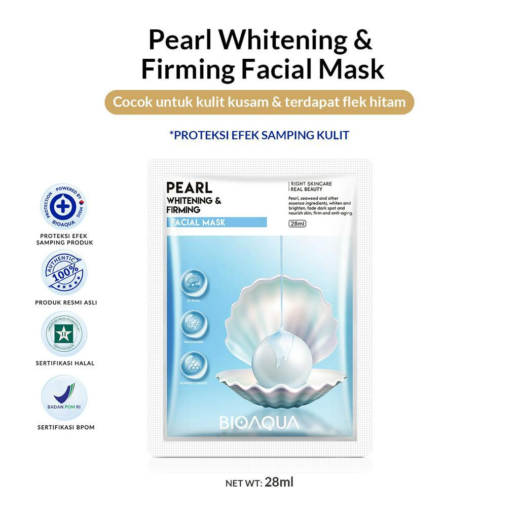 Jual BIOAQUA Sheet mask 10X / Floral The Effect masker wajah Whitening / Anti-Aging / Repair ...