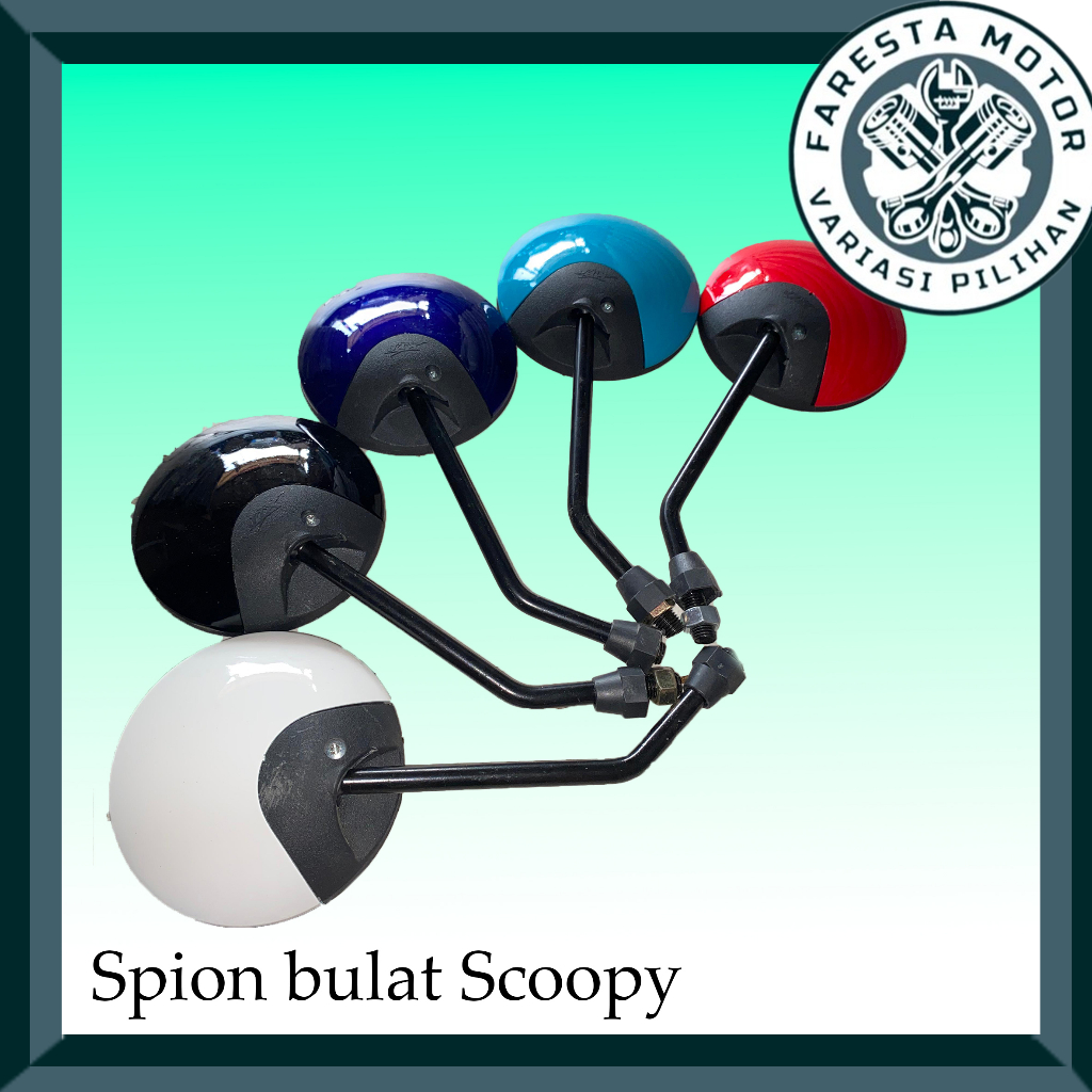 Jual Spion Model Scoopy Standar kaca Spion motor model scoopy gagang ...