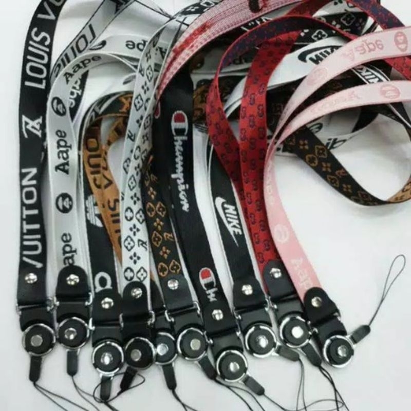 Jual TALI HP GANTUNGAN HP MOTIF KARAKTER & MOTIF BRANDED UNIVERSAL TALI ...