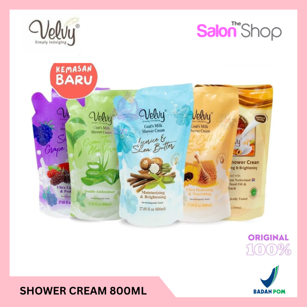 Jual Velvy Goat's Milk Shower Refill| Sabun Mandi Cair gdlb01 | Shopee ...