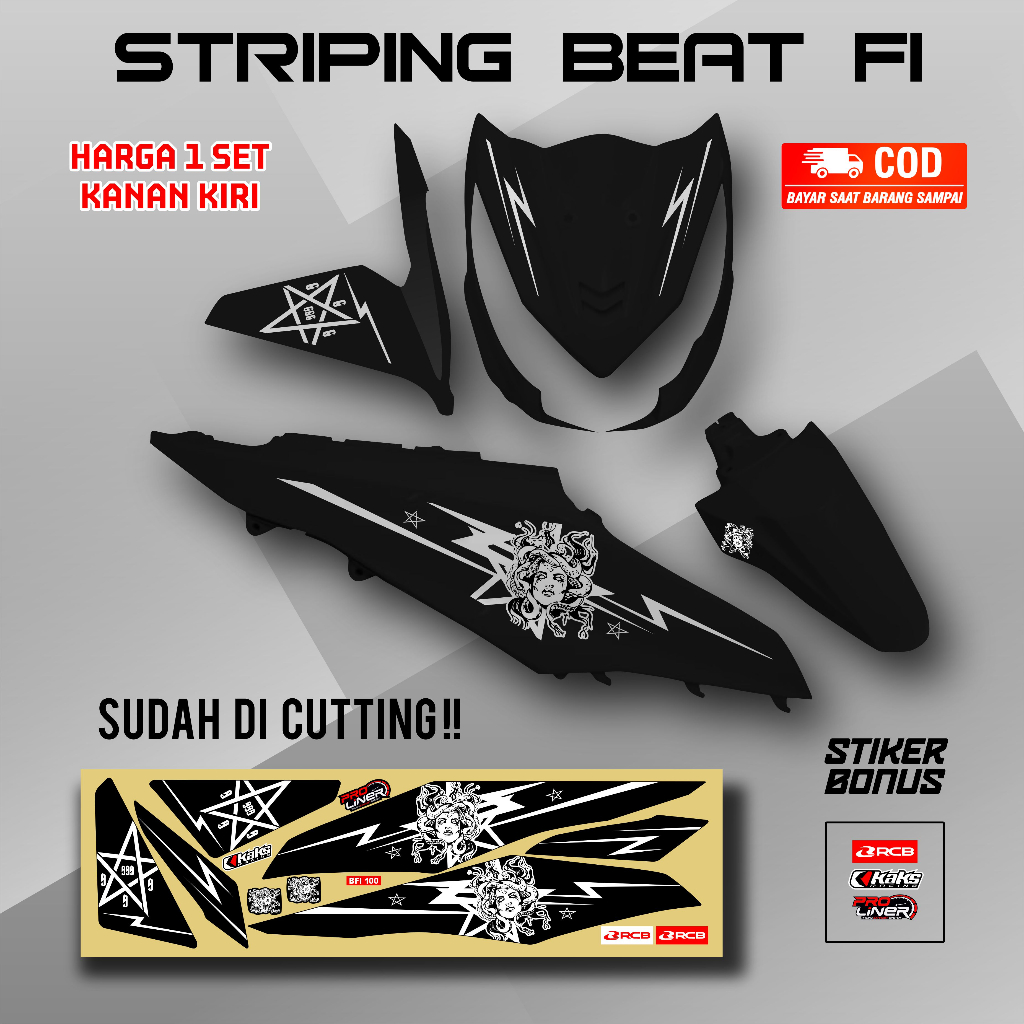 Jual STRIPING BEAT FI / STRIPING BEAT / STIKER BEAT / STRIPING MOTOR ...