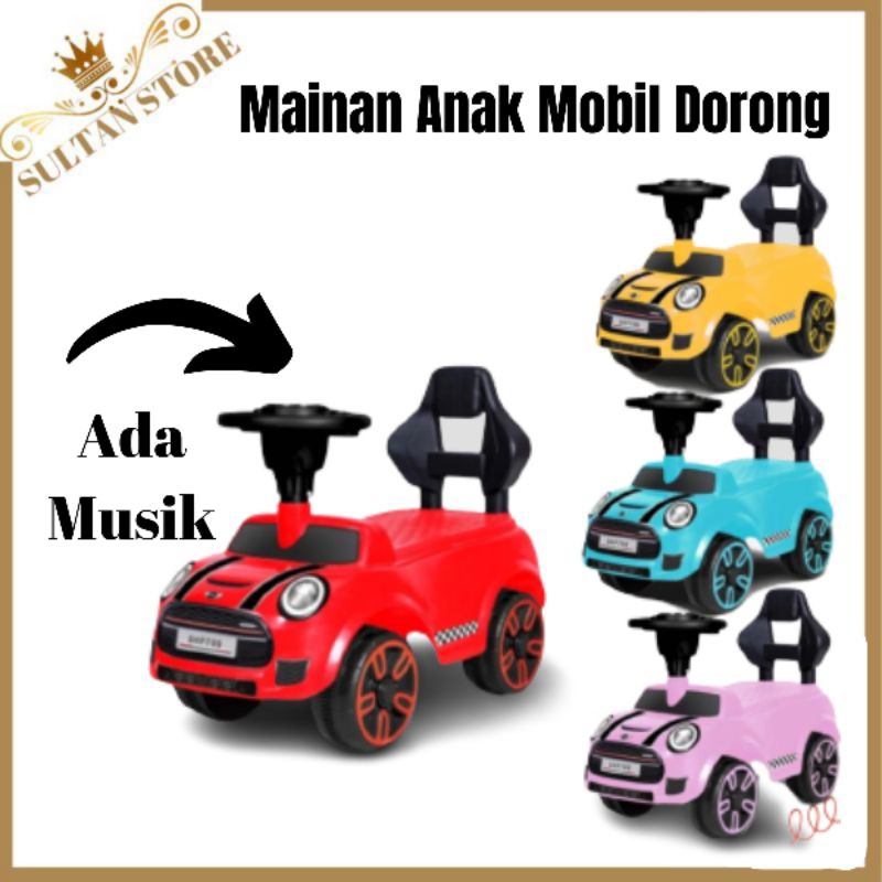 Jual Mainan Mobil Dorong Anak Dengan Musik SHP MIMO 709 | Shopee Indonesia