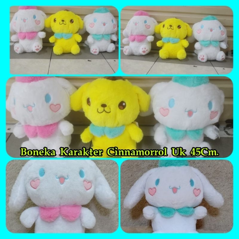 Jual Boneka cinnamoroll lucu dan imut ukuran 45Cm. | Shopee Indonesia