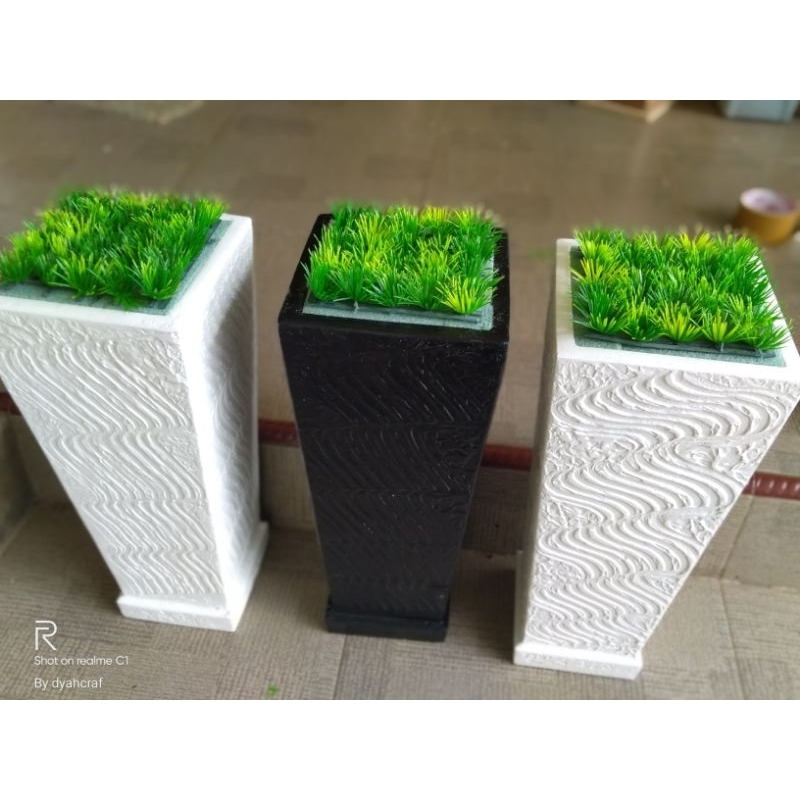 Jual POT#VAS BUNGA LEGKAP DGN BUSA DAN RUMPUT REAL PRODAK FREE BABEL ...