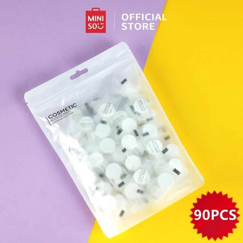 Jual MINISO Compressed Mask | Shopee Indonesia