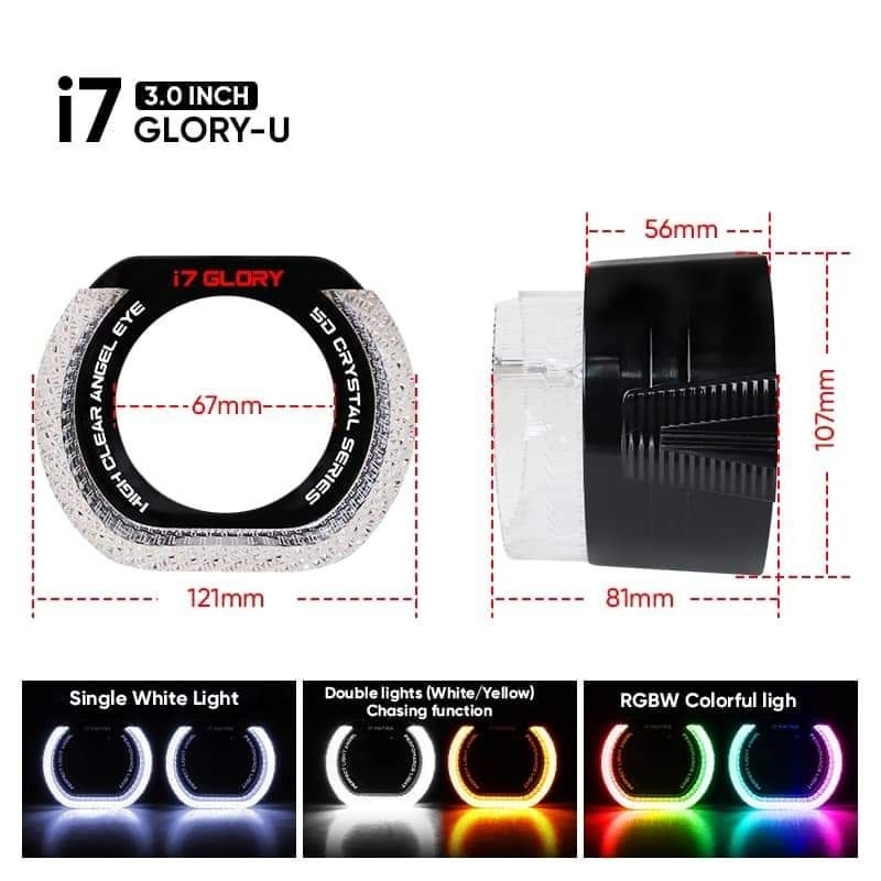 Jual Shroud Cover projector Vahid RGB Matrix i7 U 3 inch | Shopee Indonesia