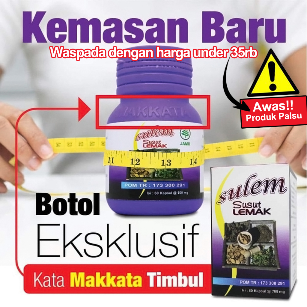 Jual SULEM SUSUT LEMAK SULEM 100% ORIGINAL BPOM | Sulem Diet Obat ...