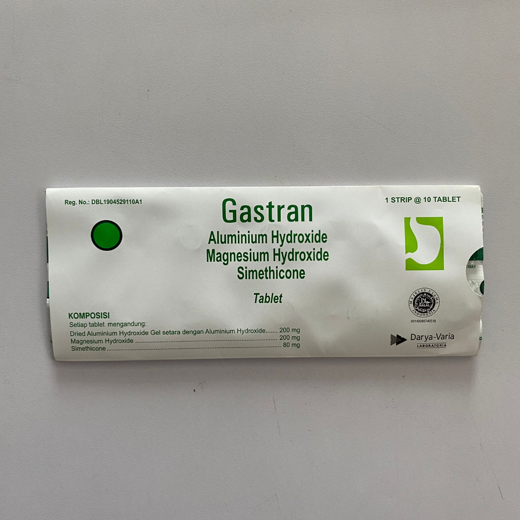 Jual GASTRAN TABLET ISI 10 UNTUK MENGATASI MAAG | Shopee Indonesia