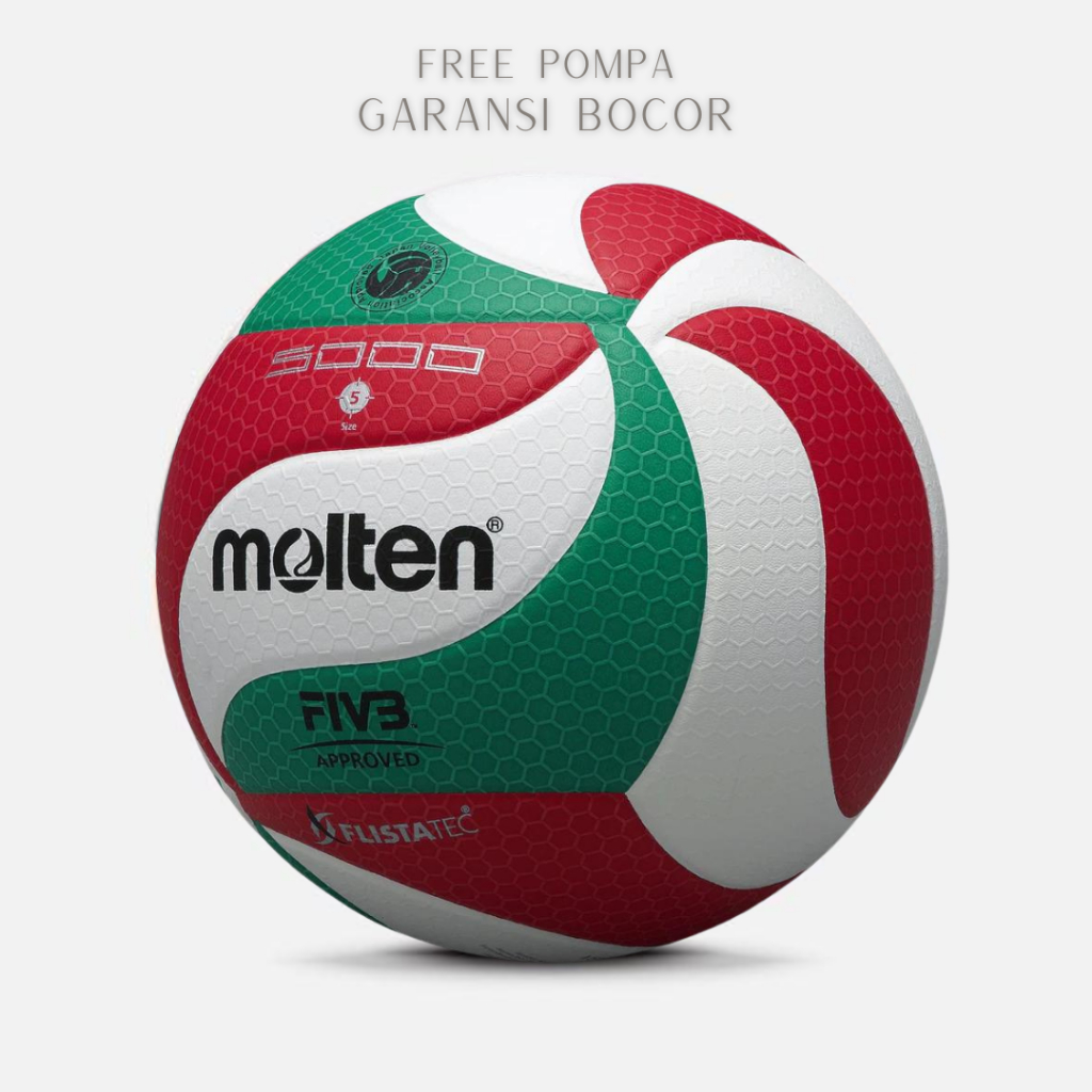 Jual MOLTEN Bola voli voly volley volli voley molten V5M4500 size 5 ...