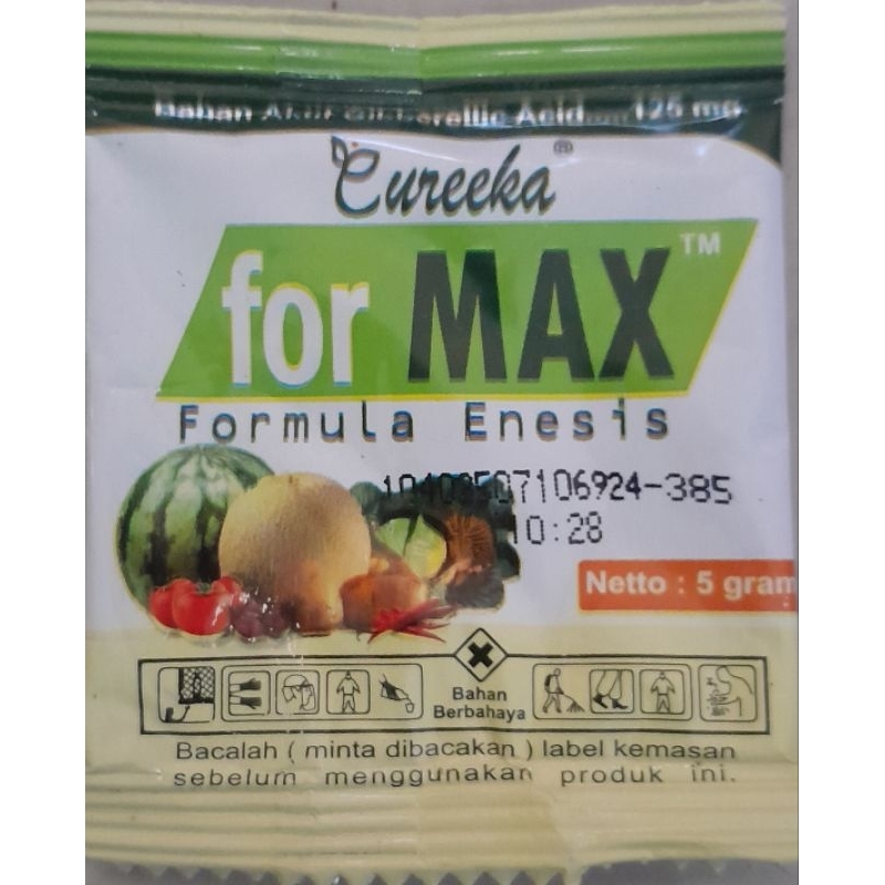 Jual GA3 serbuk 125 mg ZPT zat perangsang bunga buah formax | Shopee Indonesia