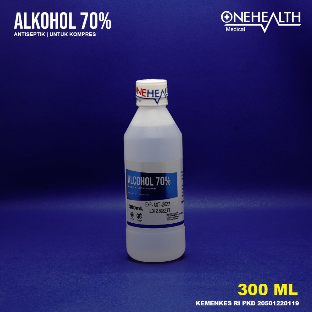 Jual Onehealth Alkohol Alcohol 70% Onehealth Antiseptik Disinfektan 100 ...
