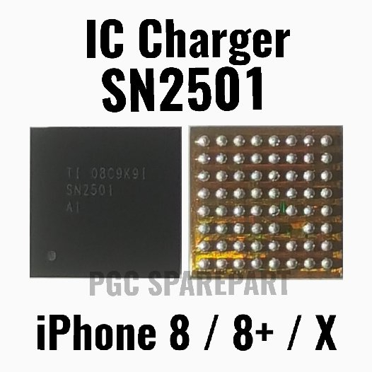 Jual Original New - IC Charger SN2501 - SN 2501 - IC CAS 8 / 8G / 8 ...