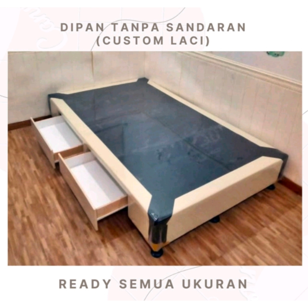 Jual Divan/Difan Box Laci Tanpa Sandaran Kepala | Shopee Indonesia