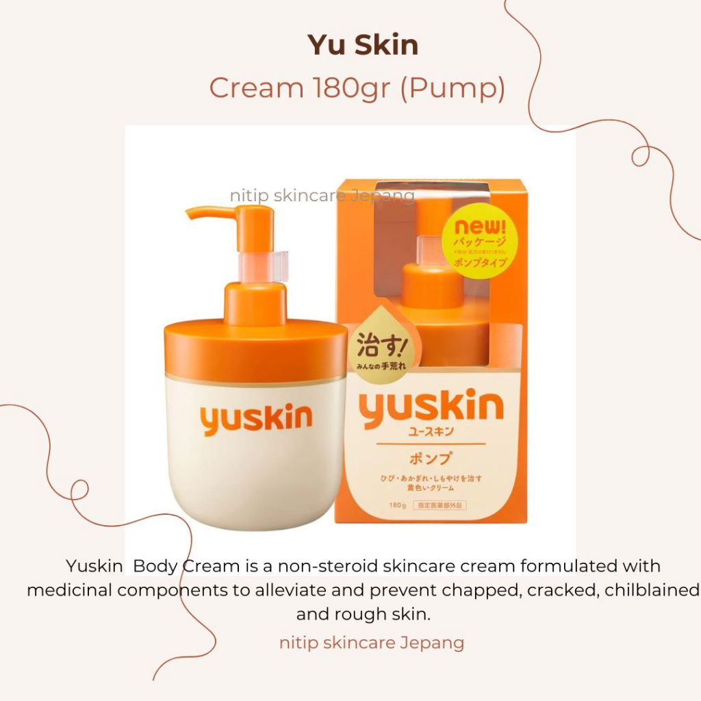 Jual PO jepang -- yuskin cream untuk kulit kering, sensitif, eczema original yuskin japan ...