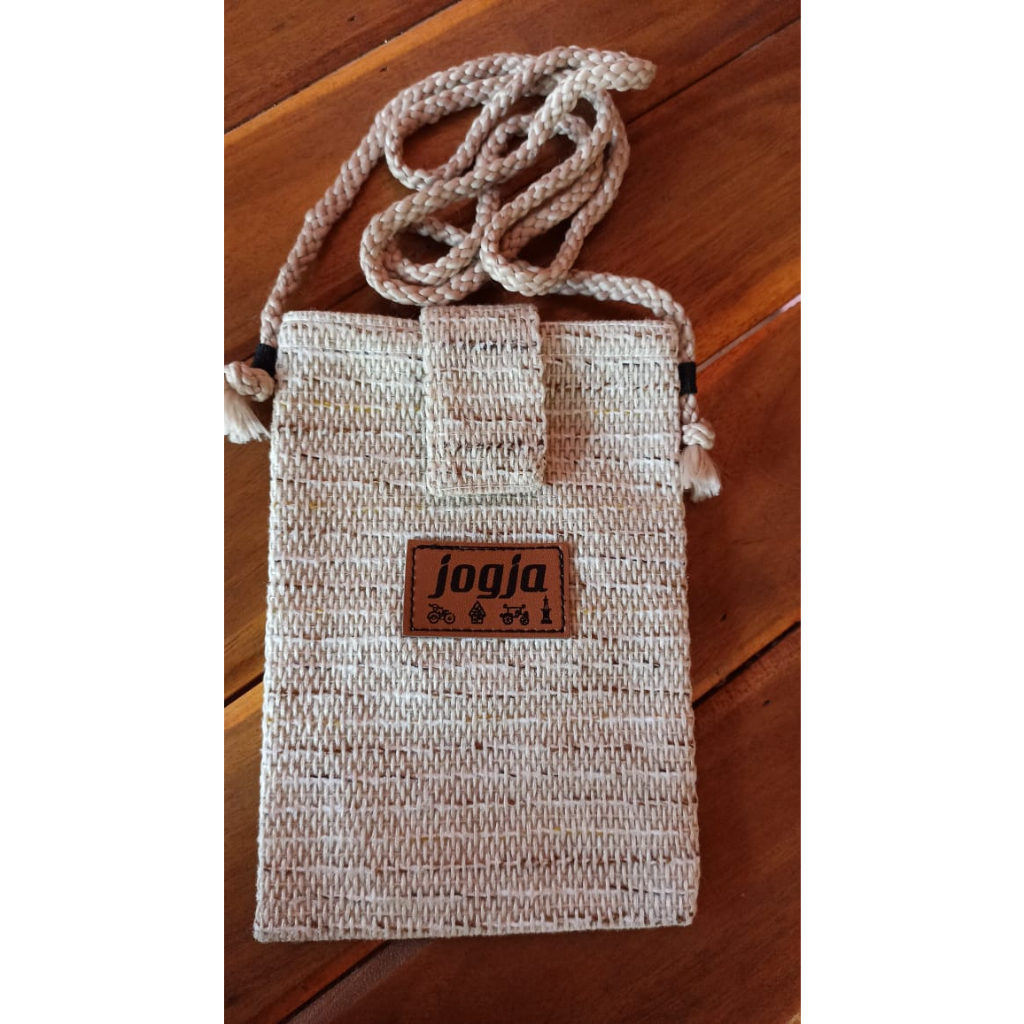 Jual (PROMO) TAS HP GONI size 12*19cm tali panjang (bisa pilih warna ...