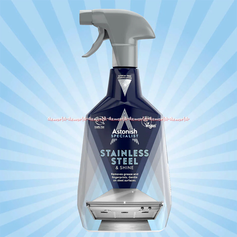 Jual Astonish Stainless Steel & Shine Cleaner Semprotan 750ml Cairan ...