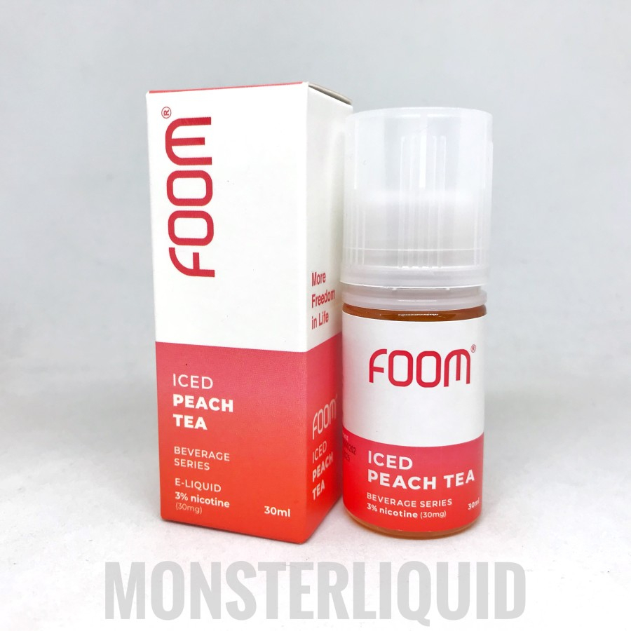 Jual SALT FOOM ICED PEACH TEA BY FOOM LAB 30MG 30ML | Shopee Indonesia Jual SALT FOOM ICED PEACH TEA BY FOOM LAB 30MG 30ML | Shopee Indonesia