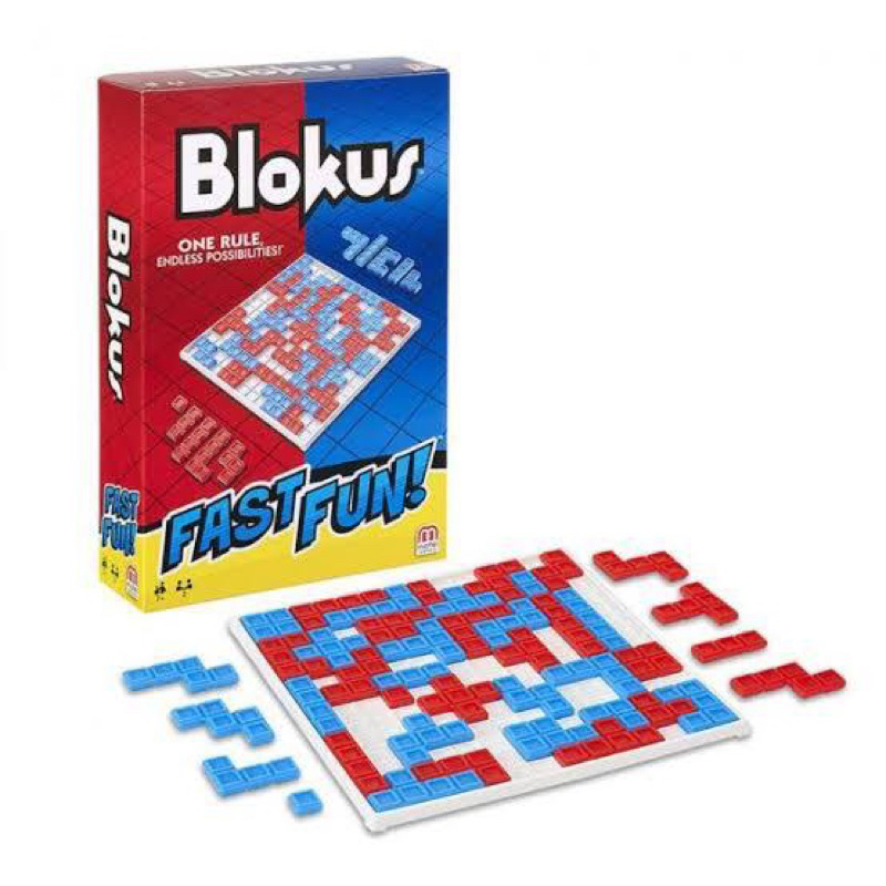 Jual BLOKUS GAMES FAST FUN ORIGINAL MATTEL MAINAN EDUKASI ANAK DAN ...