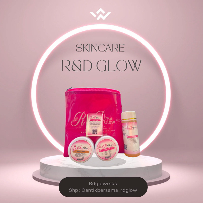 Jual Skincare wanita Rd Glow paket lengkap bpom | Shopee Indonesia