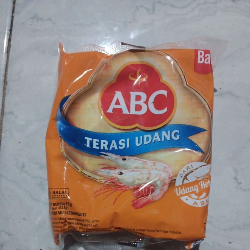Jual terasi udang abc isi 20 sachet | Shopee Indonesia