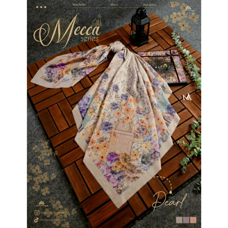 Jual jilbab manov mecca series | Shopee Indonesia