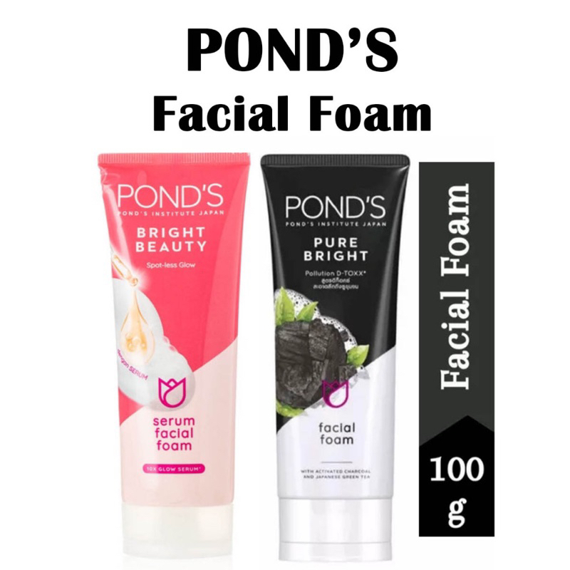 Jual READY Pond’S Bright Beauty Facial Foam 100Gr | Shopee Indonesia