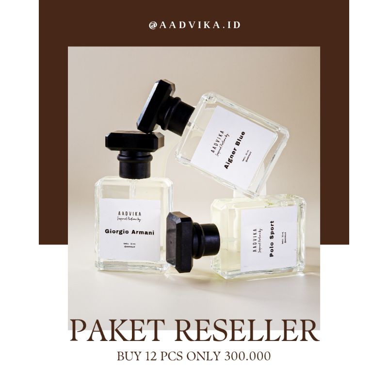 Jual PAKET RESELLER AADVIKA INSPIRED PERFUME | Shopee Indonesia