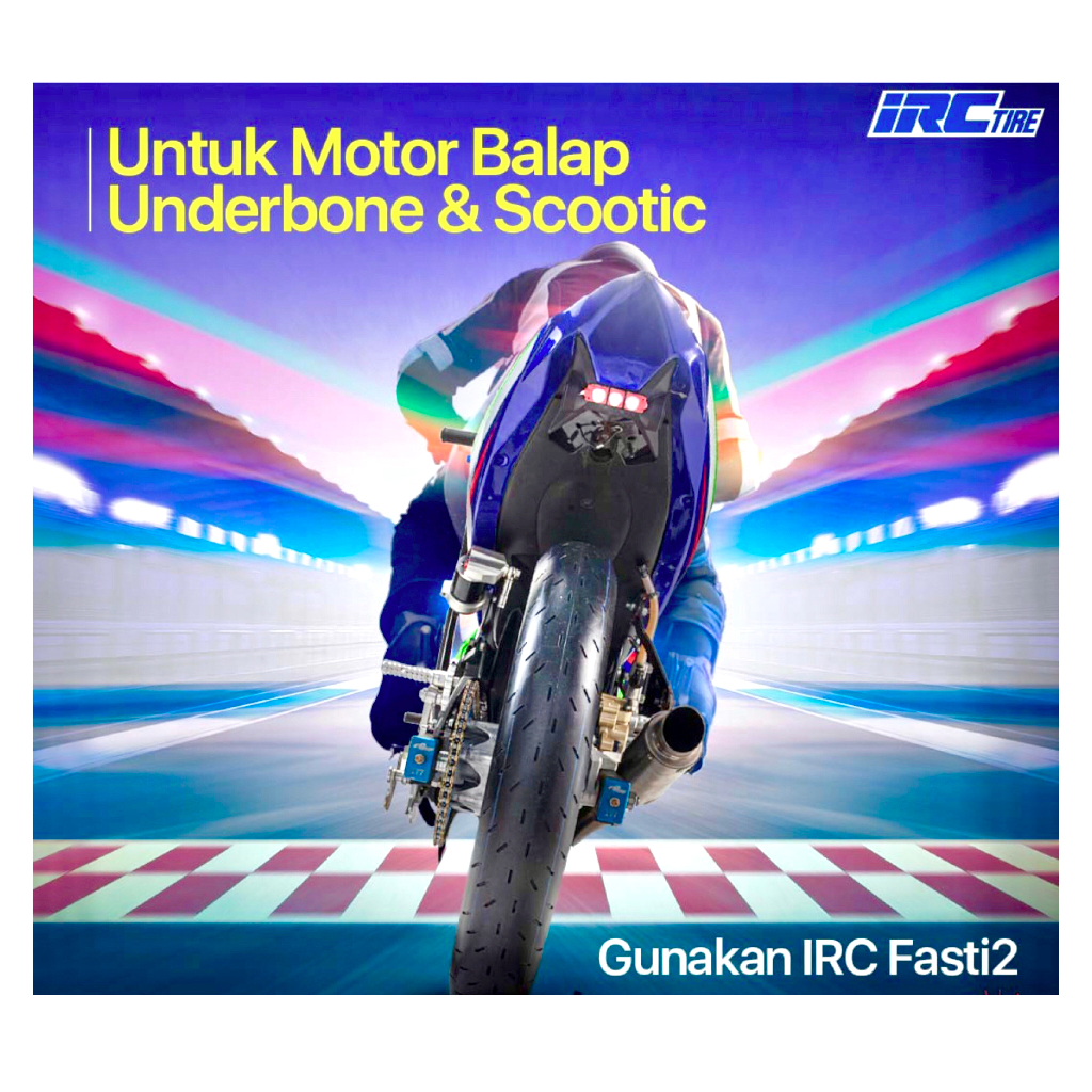 Jual Ban Road Race Underbone Road Race IRC Fasti 2 90/80-17 | Shopee ...