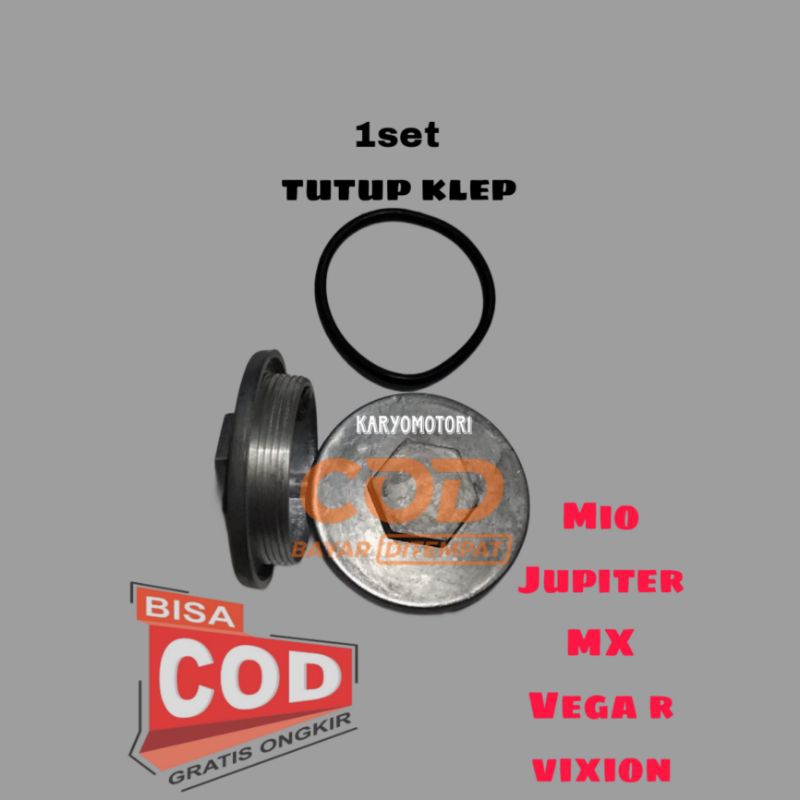 Jual 1SET BAUT TUTUP KLEP MIO/JUPITER/VEGA/VIXION | Shopee Indonesia