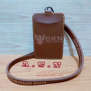 Jual Id Card Kulit BKN Id Card BKN | Shopee Indonesia
