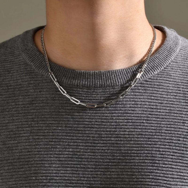 Jual KALUNG TITANIUM RANTAI PRIA MODEL KLASIK/KALUNG TITANIUM FASHION ...