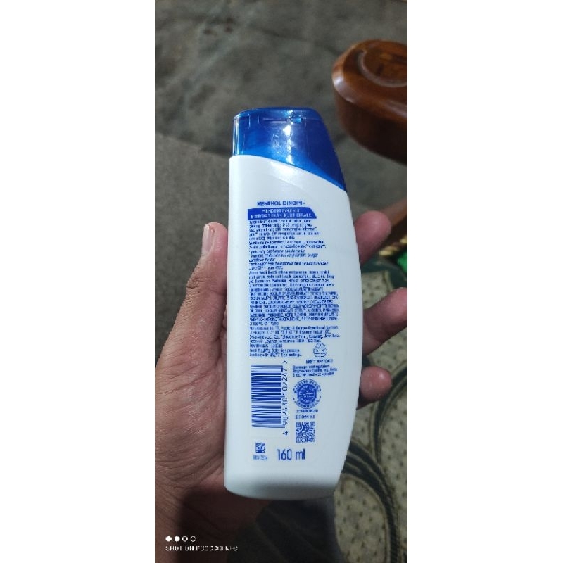 Jual sampo botol head& shoulders mentol 160ml | Shopee Indonesia