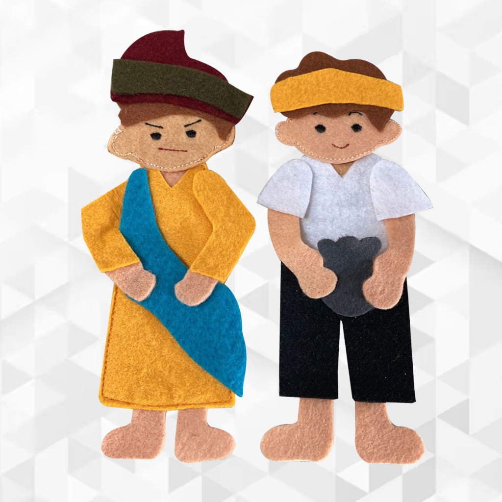 Jual Finger Puppet Kisah Malin Kundang / Alat Peraga Dongeng | Shopee ...