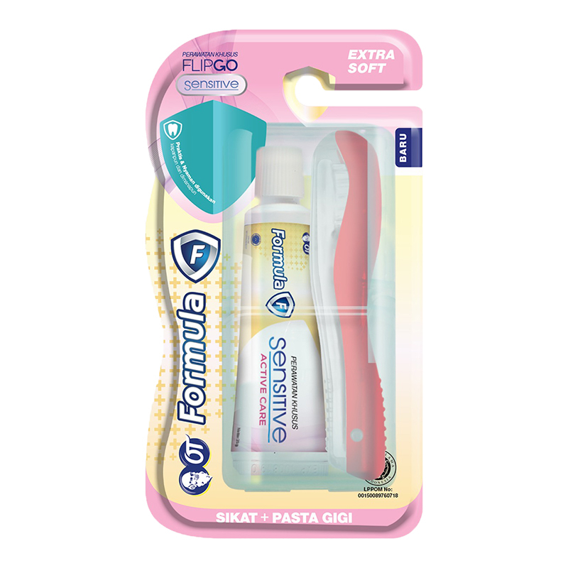 Jual Formula Sikat Gigi Flip Go Nano Sensitive | Shopee Indonesia