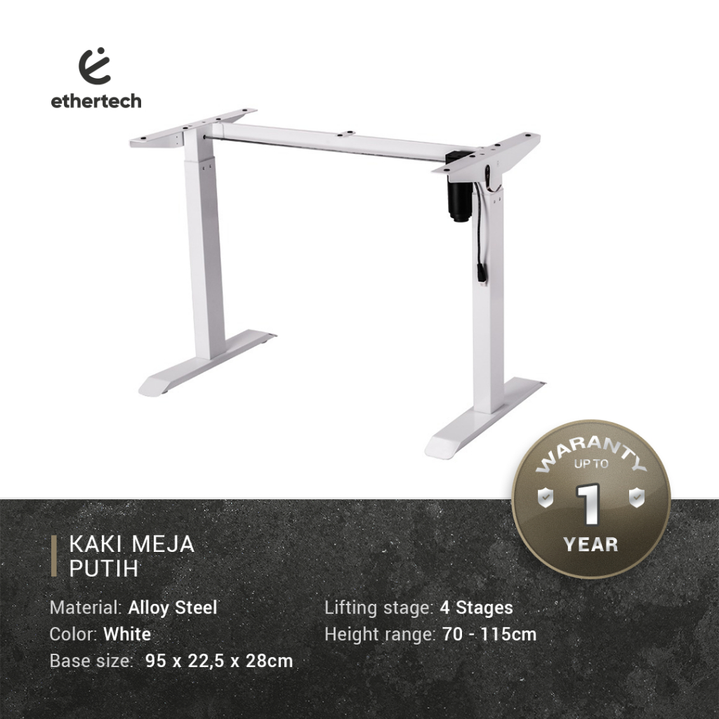 Jual Automatic Adjustable Desk / Meja Electric Otomatis Ethertech ...