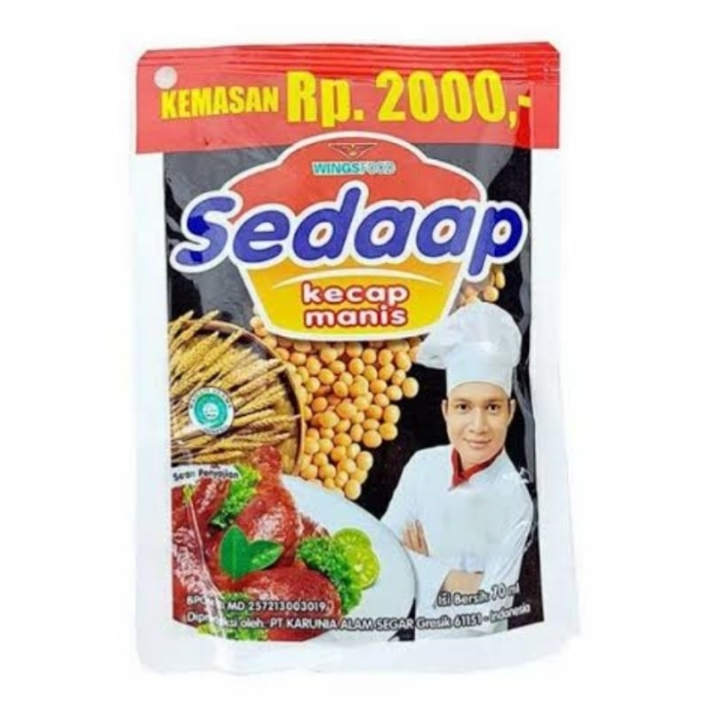 Jual kecap sedap pouch 63 ml | Shopee Indonesia