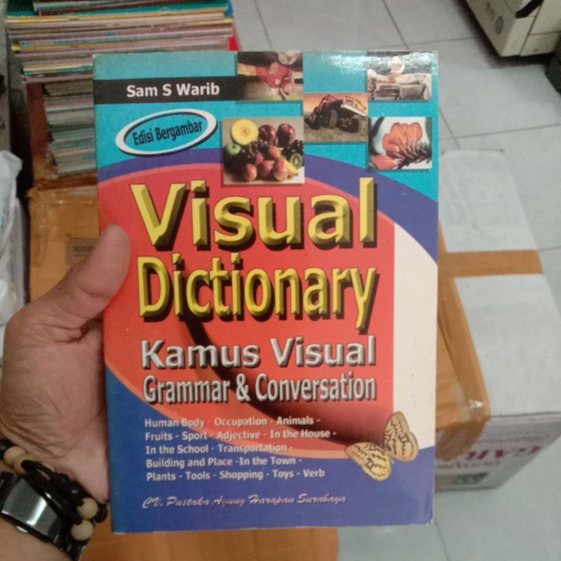 Jual Visual Dictionary kamus visual grammar dan Conversation | Shopee ...