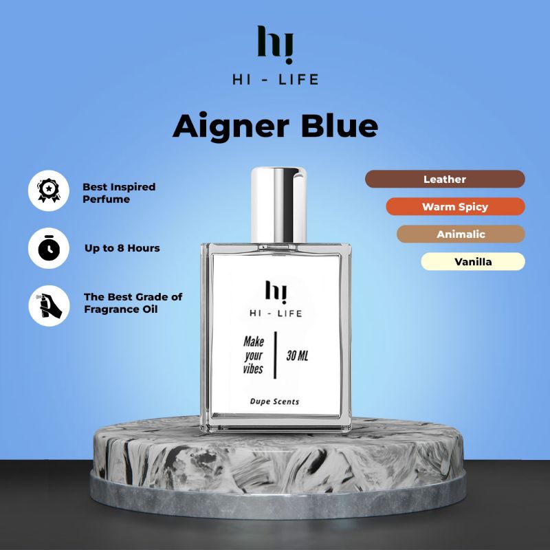 Jual Hi-Life Inspired Parfum // Dupe Perfume Aigner Blue // Blue ...