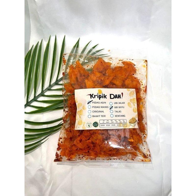 Jual KRIPIK DAH ( UBI KAYU PEDAS ASIN) | Shopee Indonesia