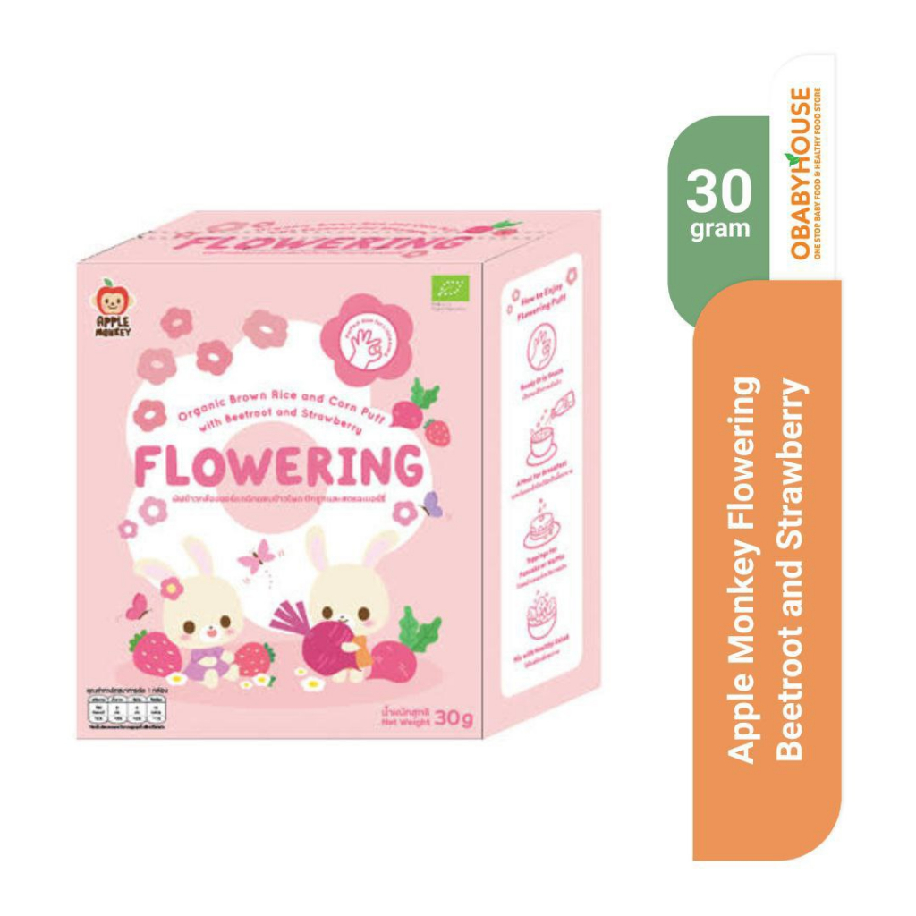 Jual Apple Monkey Flowering Beetroot and Strawberry 30 g | Shopee Indonesia