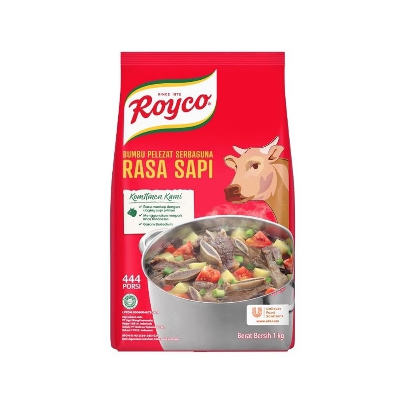Jual Royco Sapi Penyedap Rasa Serbaguna Kemasan 1kg | Shopee Indonesia