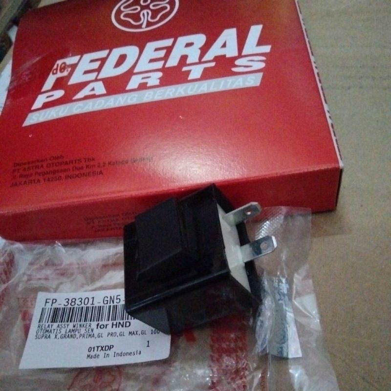 Jual Flasher/Flaser/Plasher/Plaser Relay Bohlam Lampu Sen Sein FEDERAL ...