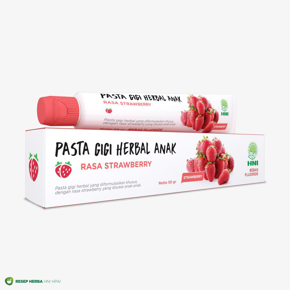 Jual PASTA GIGI HERBAL ANAK (Rasa Strawberry) | Shopee Indonesia