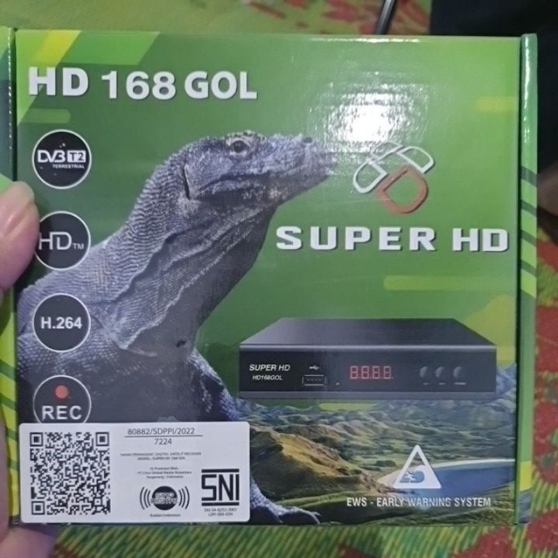 Jual set top box super HD KOMODO HIJAU gambar jernih sinyal kuat | Shopee Indonesia