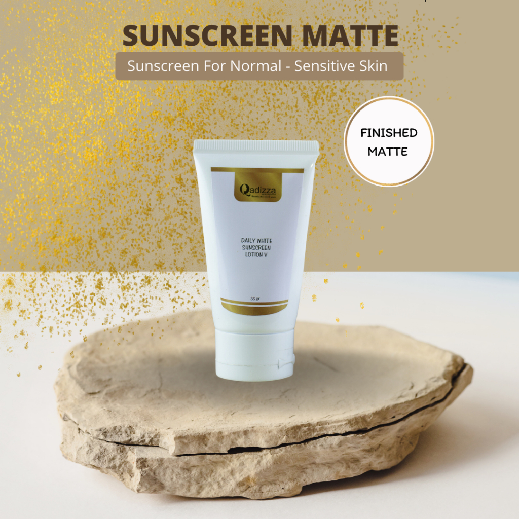 Jual QADIZZA SUNSCREEN MATTE SPF 50 For Normal Skin 35 gr (Rekomendasi ...