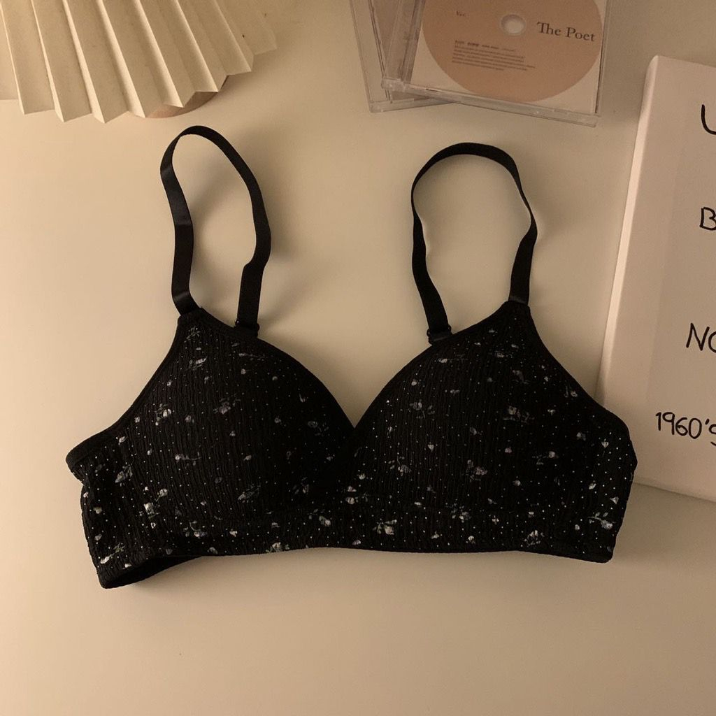 Jual [ LINGERIE MASTER ] - (B-105) BH Bra motif bunga Push Up Style ...